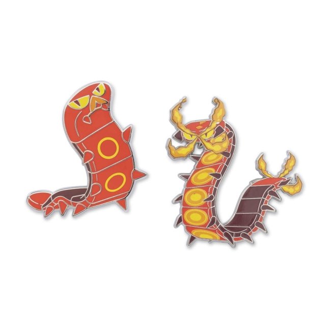 Sizzlipede & Centiskorch Pokémon Pins (2-Pack) | Pokémon Center ...