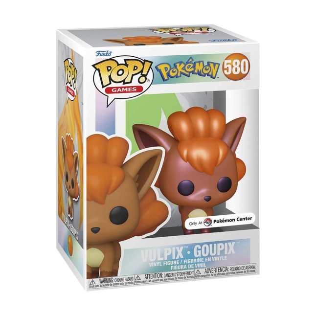 Vulpix Pearlescent Pop! Vinyl Figure by Funko | Pokémon Center Official ...