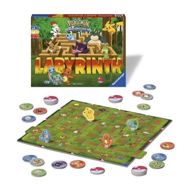 Pokémon Labyrinth Board Game by Ravensburger | Pokémon Center UK ...