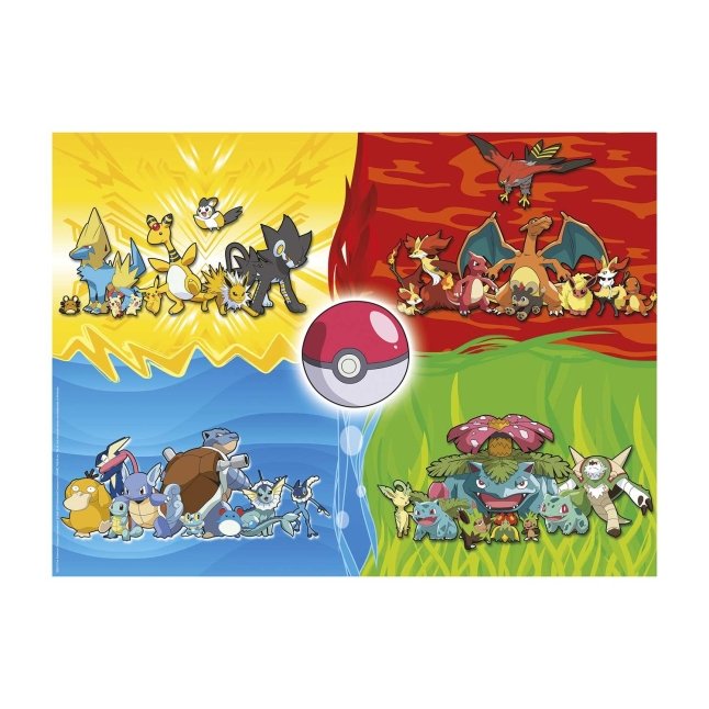 Pokémon Types Puzzle by Ravensburger (150 Pieces) | Pokémon Center UK ...