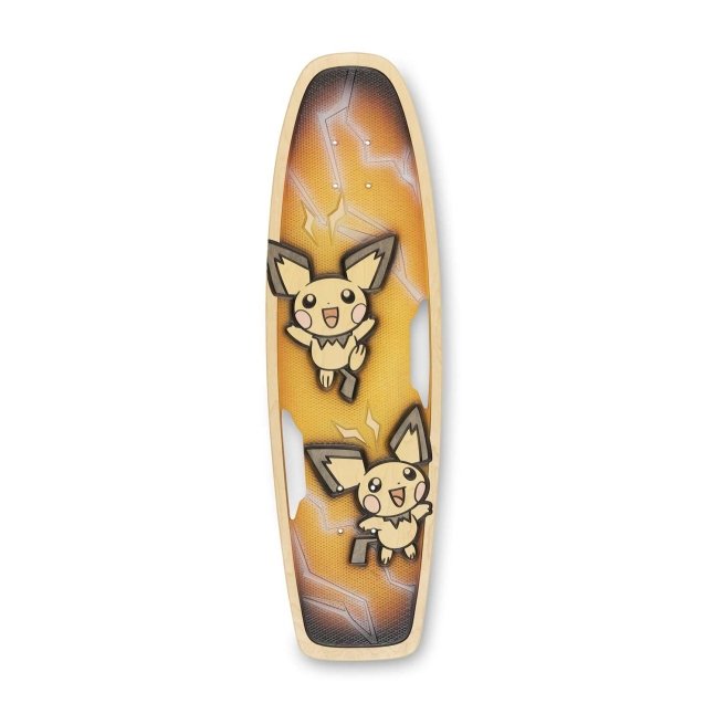 Pokémon Center × Bear Walker: Pichu Skateboard | Pokémon Center UK ...