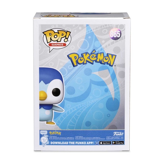 Piplup Pearlescent Pop! Vinyl Figure by Funko | Pokémon Center Official ...