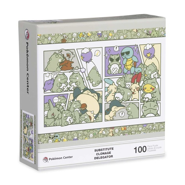 Substitute Puzzle (100 Pieces) | Pokémon Center Canada Official Site