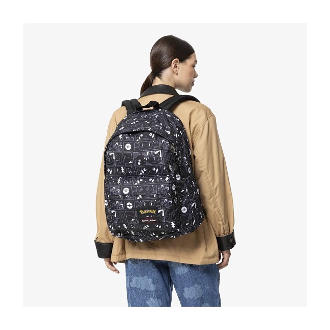 Pokémon × Eastpak: Pikachu & Meowth Day Office Backpack | Pokémon ...