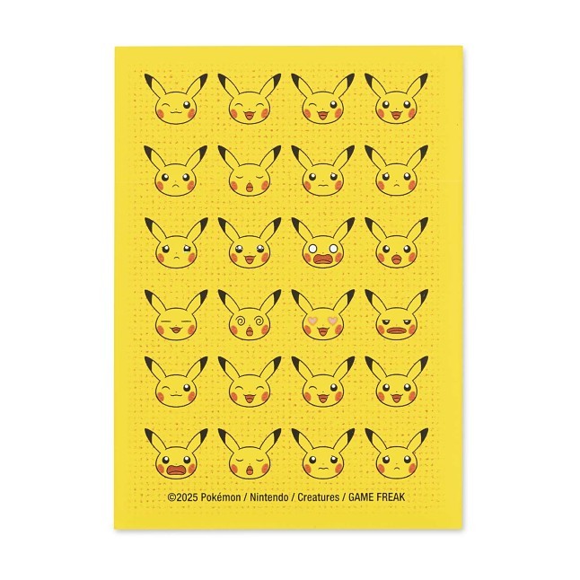 Pokémon TCG: Pikachu Moods Card Sleeves (65 Sleeves) | Pokémon Center ...