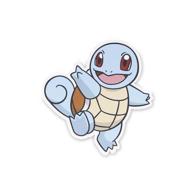 Squirtle Stickers (3-Pack) | Pokémon Center UK Official Site