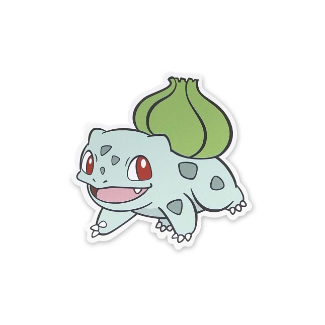 Bulbasaur Stickers (3-Pack) | Pokémon Center UK Official Site