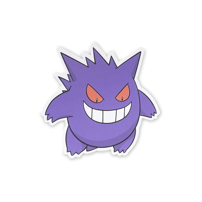 Gengar Stickers (3-Pack) | Pokémon Center UK Official Site