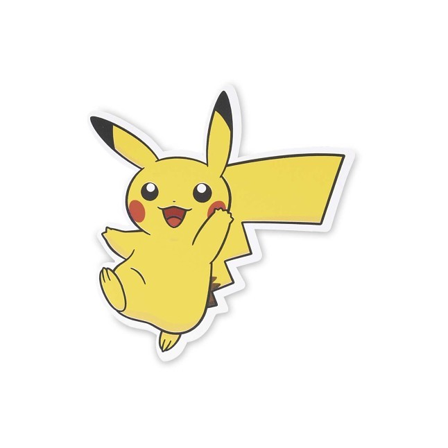 Pikachu Stickers (3-Pack) | Pokémon Center Canada Official Site
