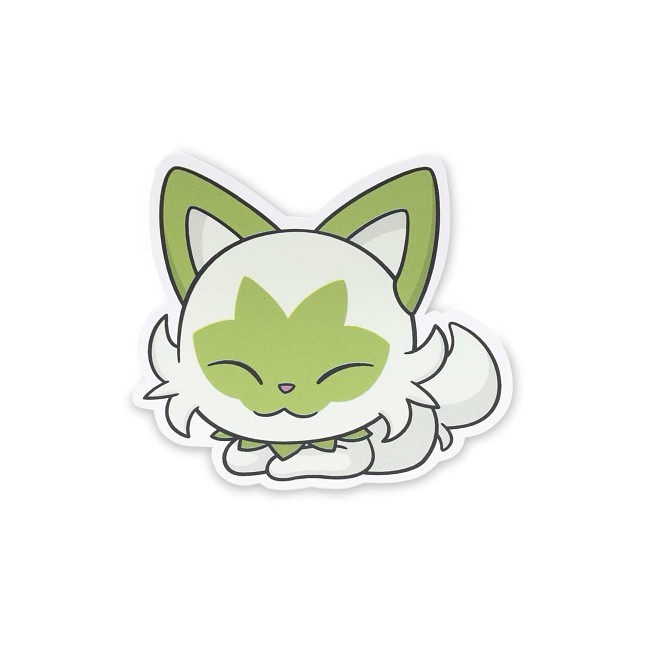 Sprigatito Stickers (3-Pack) | Pokémon Center UK Official Site