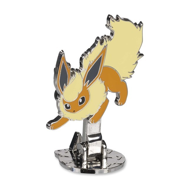 Pokémon Gallery Pins: Flareon Standing Pin | Pokémon Center Official Site
