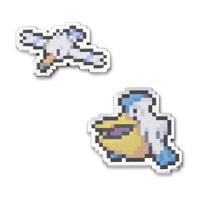 Wingull & Pelipper Pokémon Pixel Pins (2-Pack) | Pokémon Center UK ...