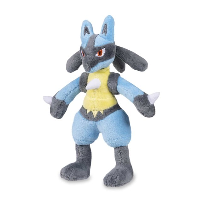 Riolu And Lucario Geometric Knit Scarf