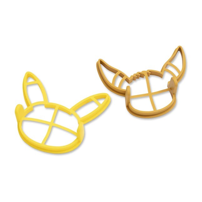 Pikachu & Eevee Pokémon Kitchen Silicone Pancake Molds (2-Pack ...