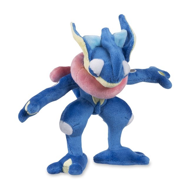 Greninja Posable Poké Plush - 7 In. | Pokémon Center Canada Official Site