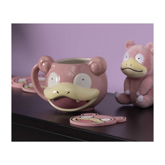 Slowpoke Pokémon Home Accents Coasters (4-Pack) | Pokémon Center ...