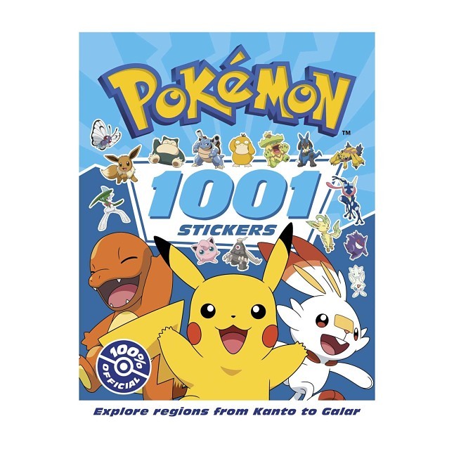 Pokémon: 1,001 Stickers | Pokémon Center UK Official Site