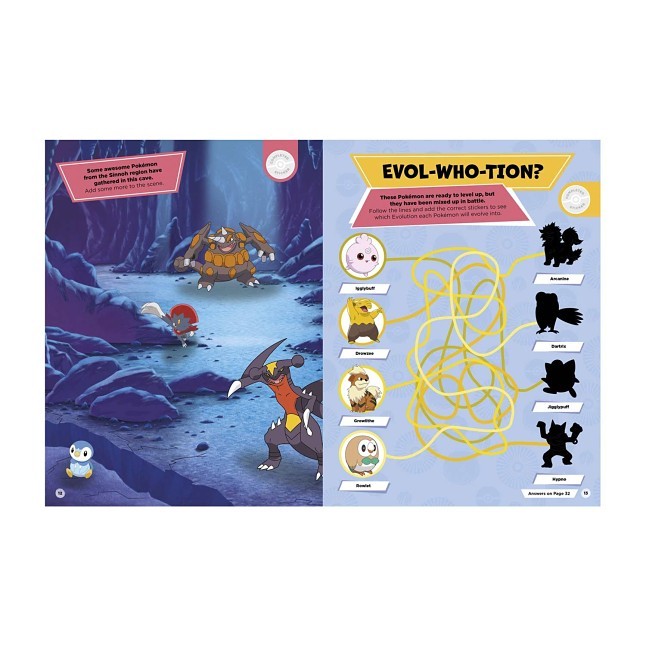 Pokémon: 1,001 Stickers | Pokémon Center UK Official Site
