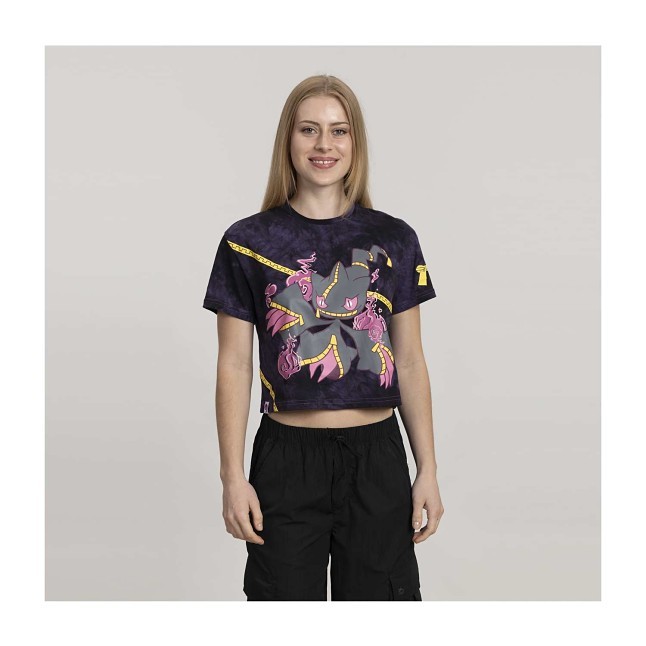 Mega Banette Purple Crop T-Shirt - Women | Pokémon Center Official Site