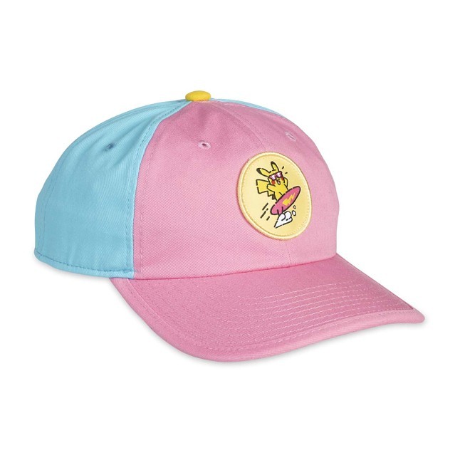 Pikachu Pokémon Lazy Summer Pink & Blue Hat (One Size-Adult) | Pokémon ...