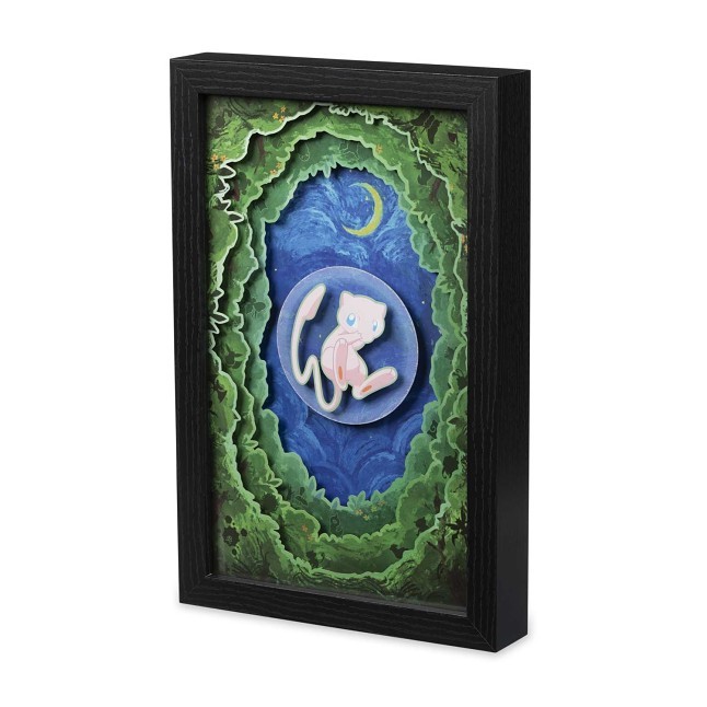 Mew Mythical Sights Layered Wall Art | Pokémon Center Official Site