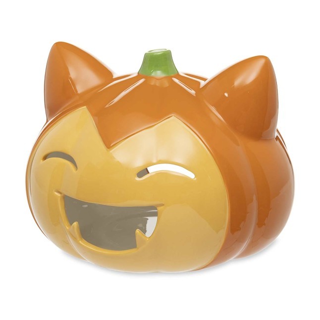 Pumpkin Snorlax Ceramic Tea Light Holder | Pokémon Center Official Site