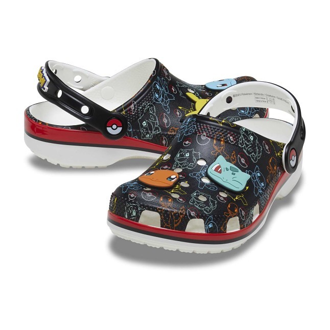 Pikachu & Kanto First Partners Classic Clogs by Crocs - Youth | Pokémon ...