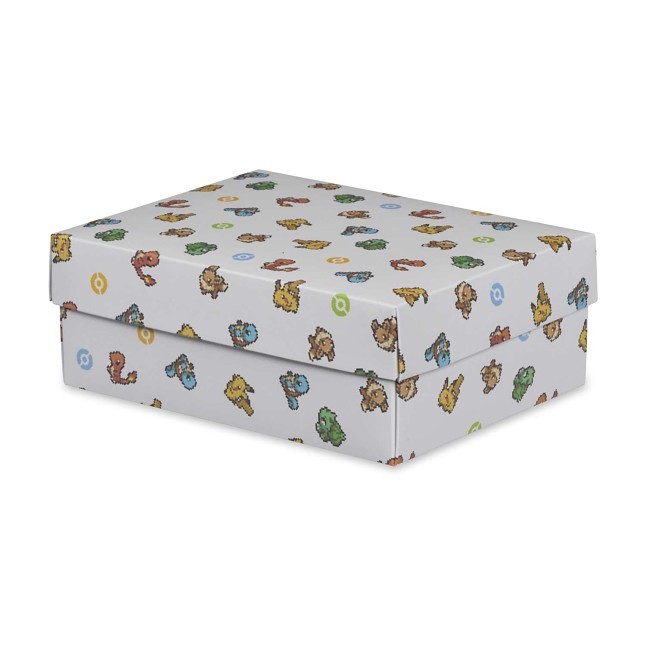 Kanto First Partner Pixels Small Gift Box | Pokémon Center UK Official Site