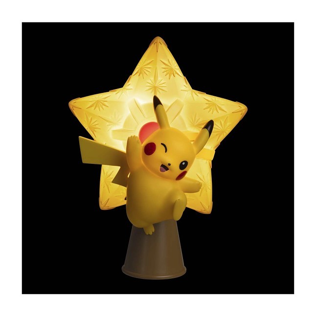 Pikachu & Staryu Pokémon Holiday Tree Topper | Pokémon Center Canada ...