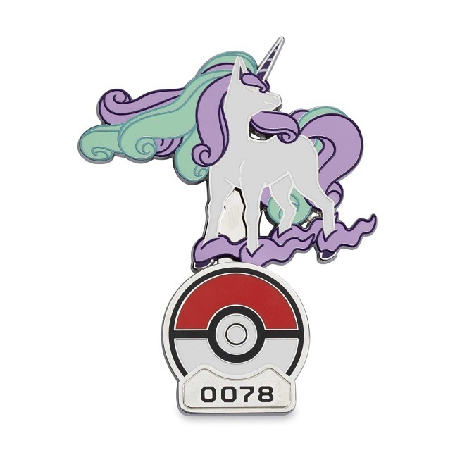 Galarian Rapidash Pokémon Gallery Pin | Pokémon Center Official Site