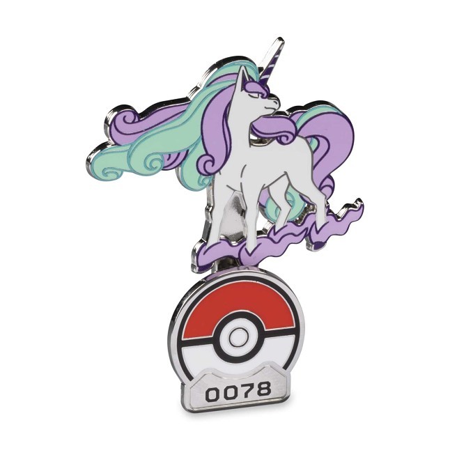 Galarian Rapidash Pokémon Gallery Pin | Pokémon Center Official Site
