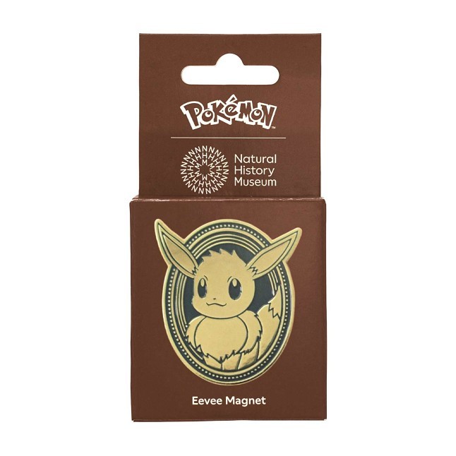 Pokémon × Natural History Museum: Eevee Magnet | Pokémon Center UK ...