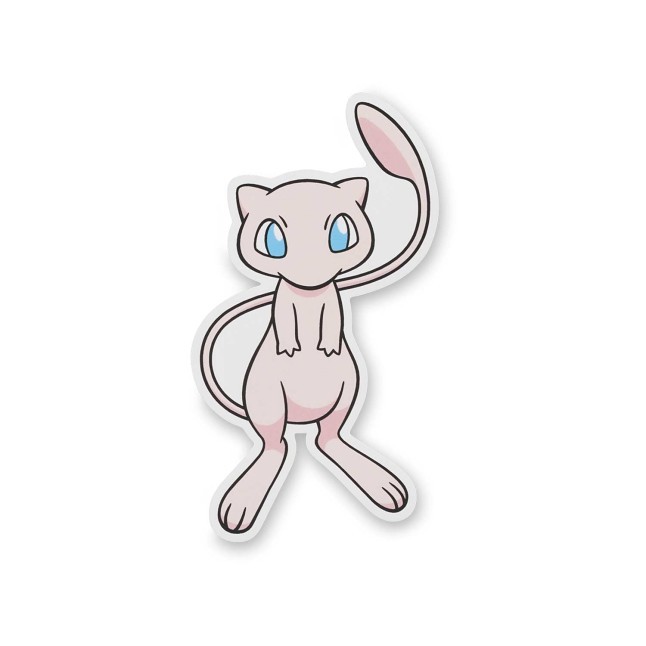 Mew Stickers (3-Pack) | Pokémon Center Canada Official Site