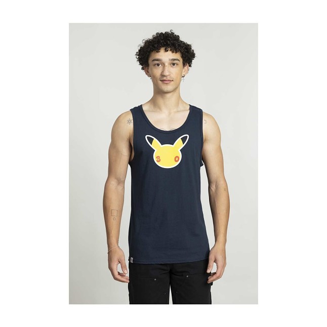 Pokémon 30th Celebration Navy Tank Top - Adult | Pokémon Center Canada ...