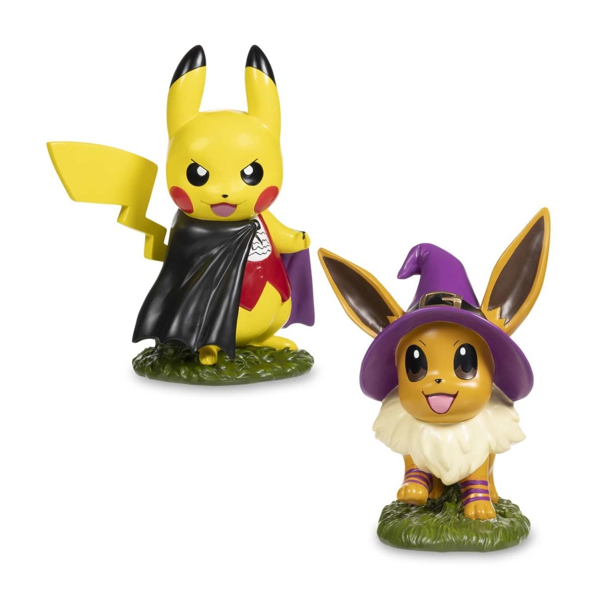 Spooky Pikachu & Enchanting Eevee Yard Statue Bundle | Pokémon Center ...