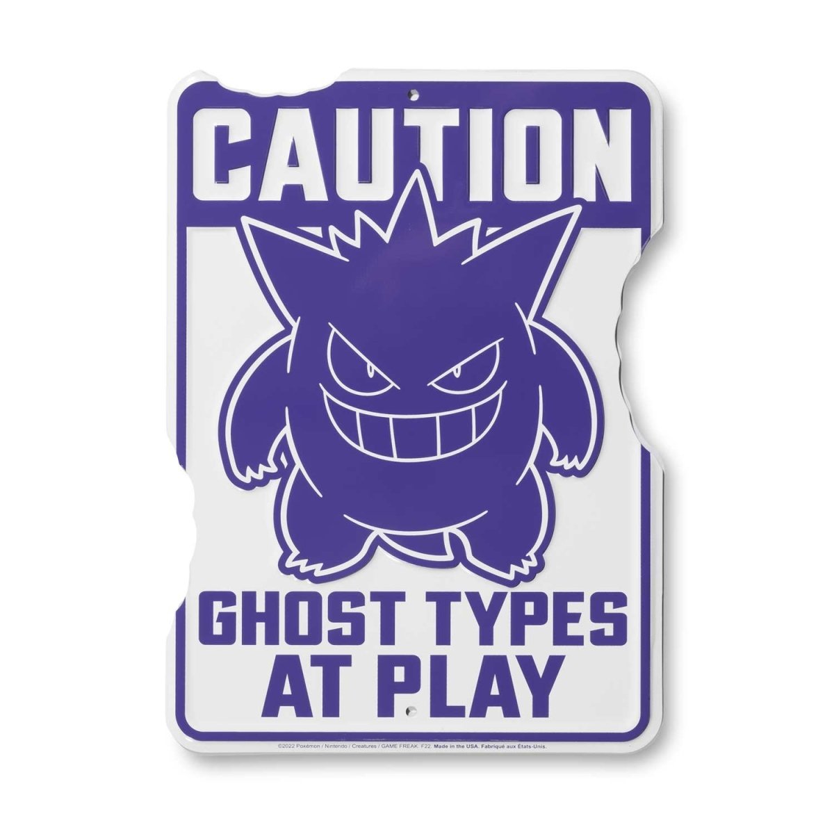 Gastly, Haunter & Gengar Metal Sign Bundle | Pokémon Center Canada ...