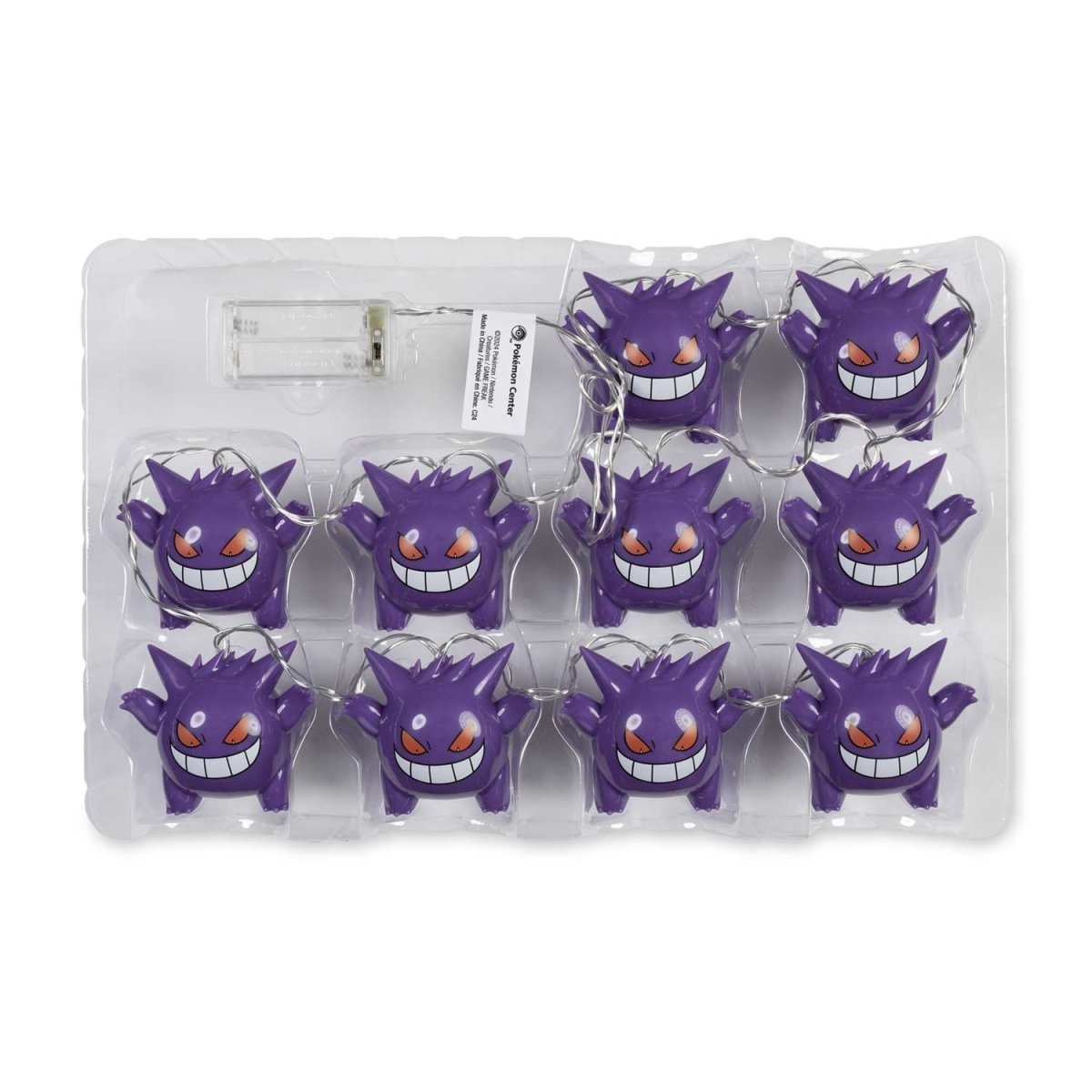 Gengar Pokémon Halloween String Lights (10 Lights) | Pokémon Center ...