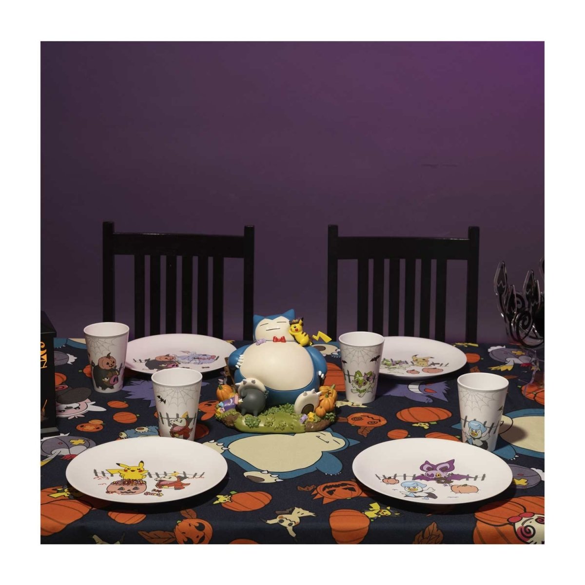 Pokémon Halloween Dinner Plates (4-Pack) | Pokémon Center Canada ...