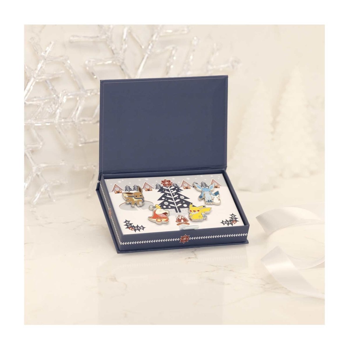 Pikachu, Fuecoco & Friends Pokémon Holiday Pin Box Set (4-Pack ...
