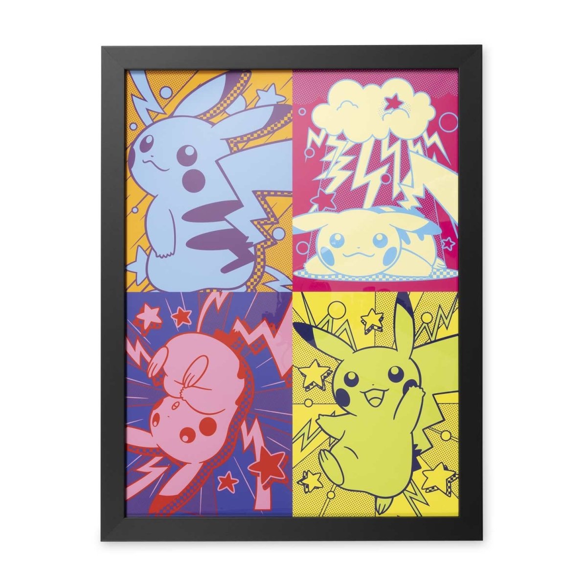 Pikachu Pop Framed Poster | Pokémon Center UK Official Site