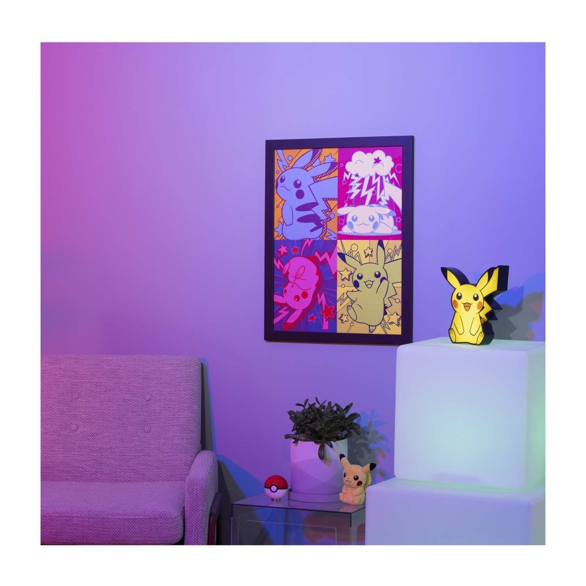 Pikachu Pop Framed Poster | Pokémon Center UK Official Site