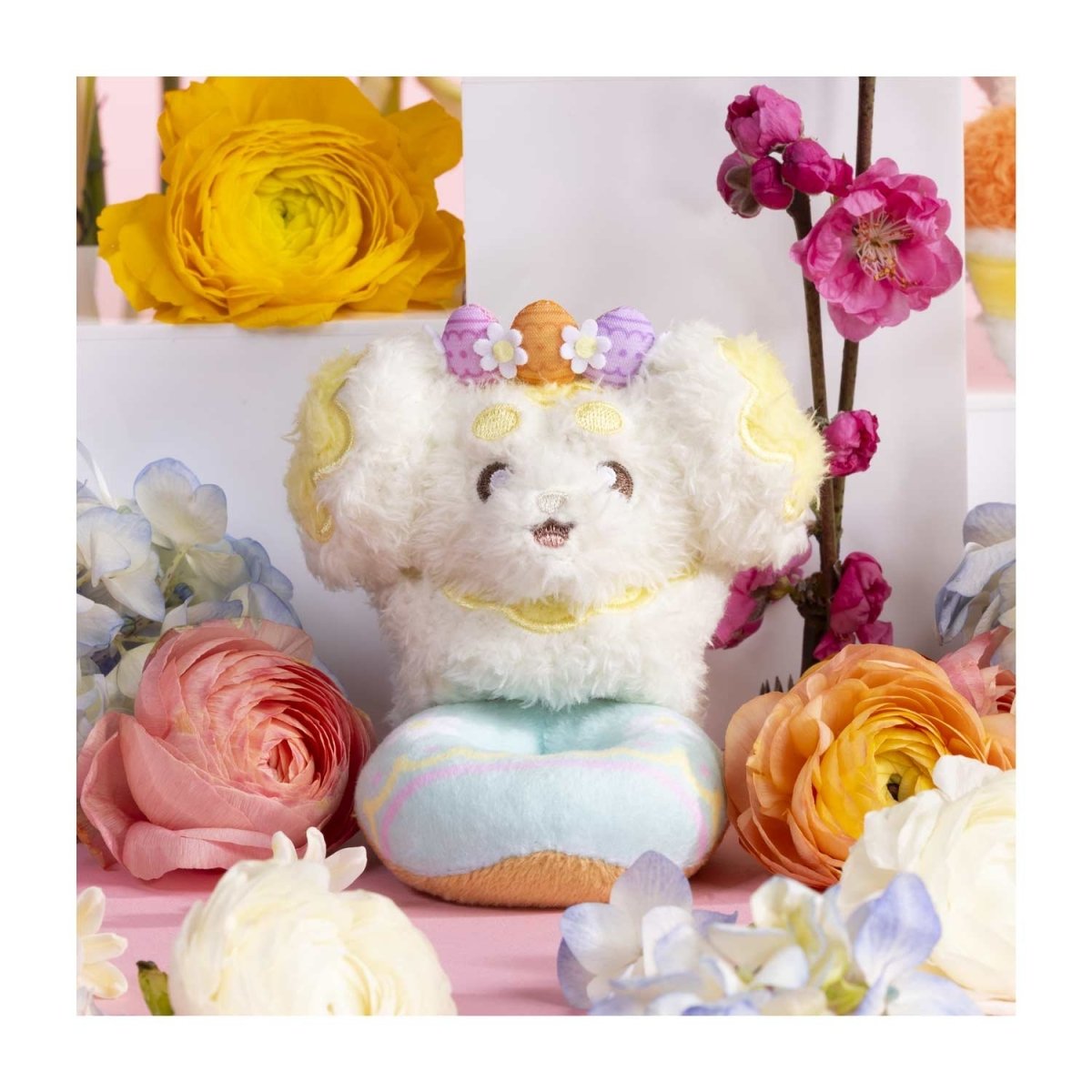 Fidough Happy Spring Plush Key Chain | Pokémon Center Official Site