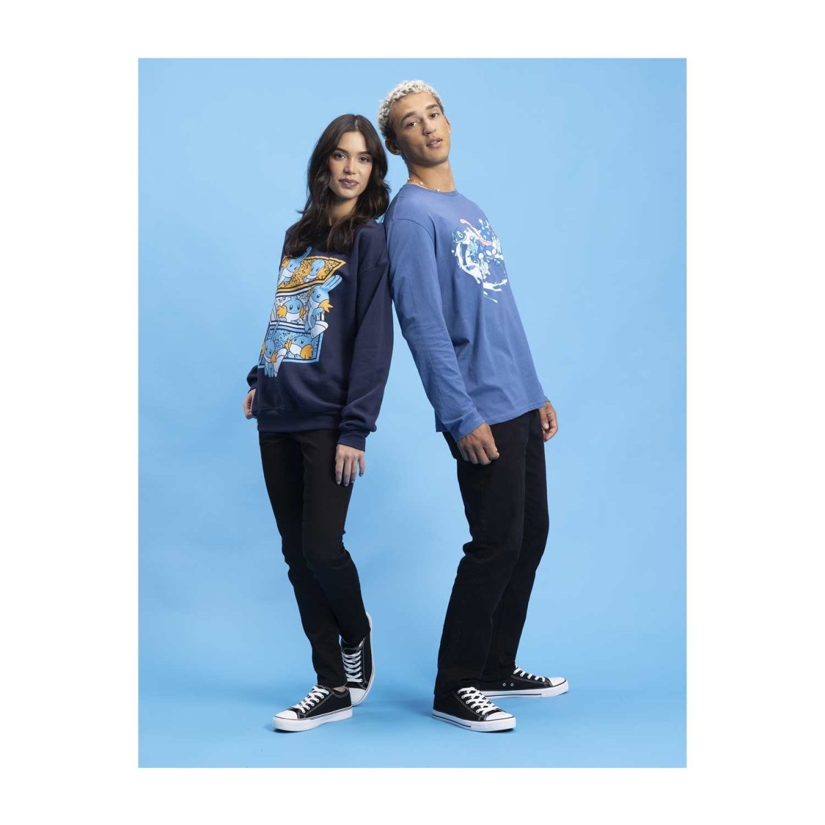 Mudkip Multiplied Sweatshirt - Adult | Pokémon Center Official Site