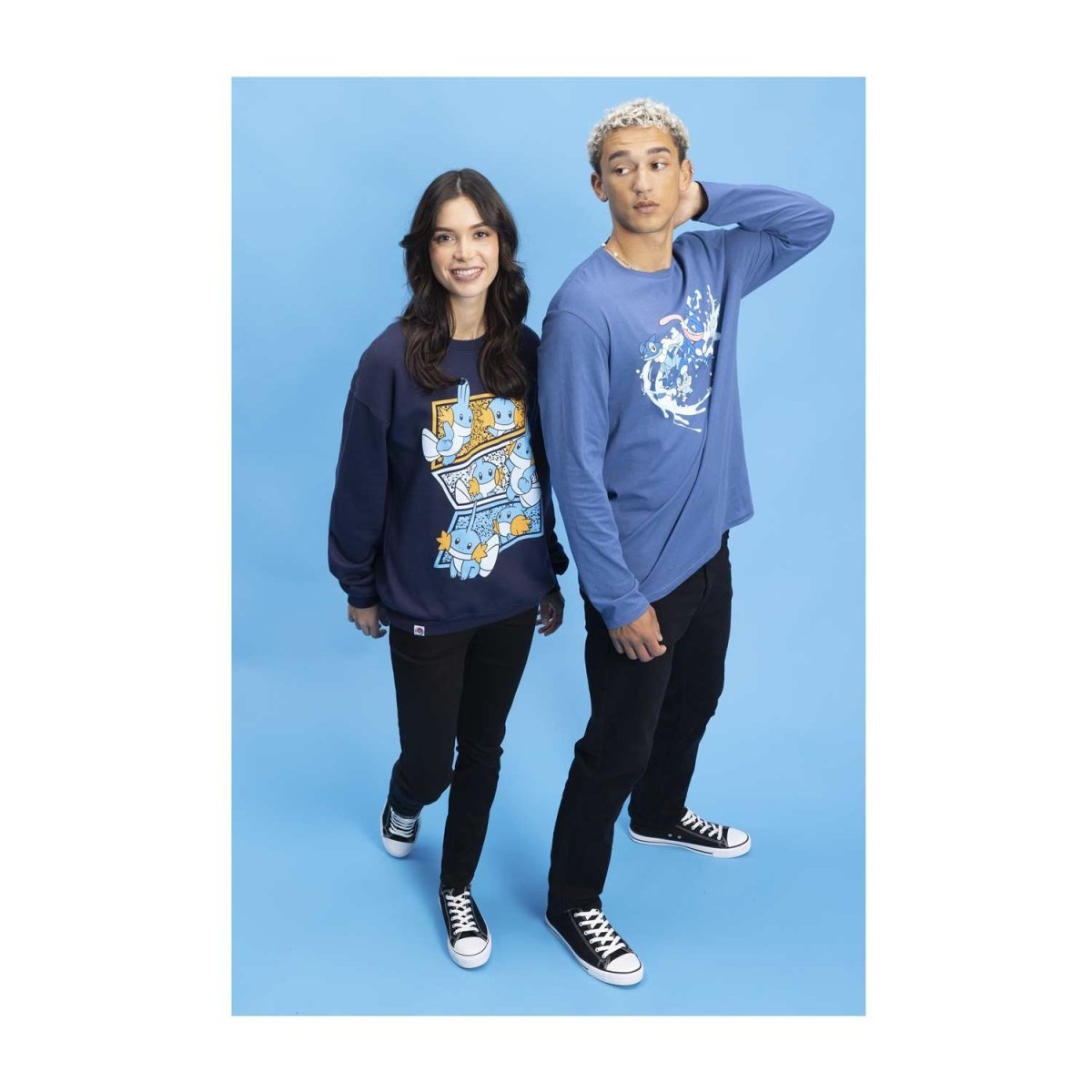 Mudkip Multiplied Sweatshirt - Adult | Pokémon Center UK Official Site