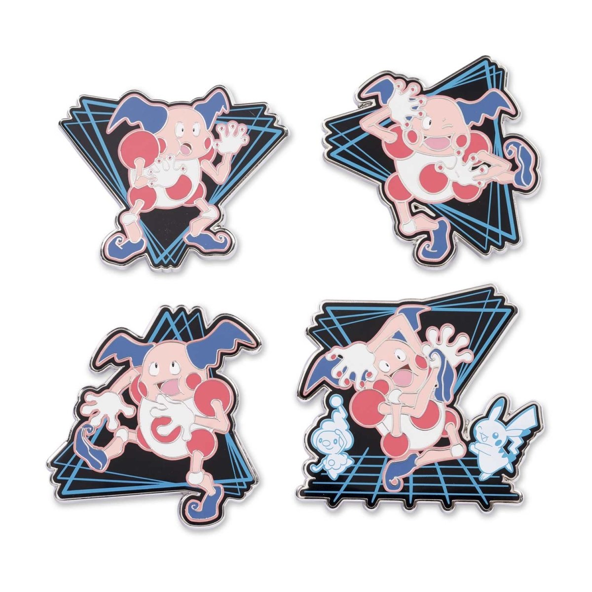 Mr. Mime Dance Time Pokémon Pins (4-Pack) | Pokémon Center Official Site
