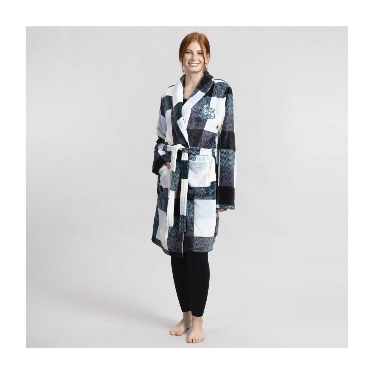 Glaceon Blue & Black Robe - Adult | Pokémon Center Official Site