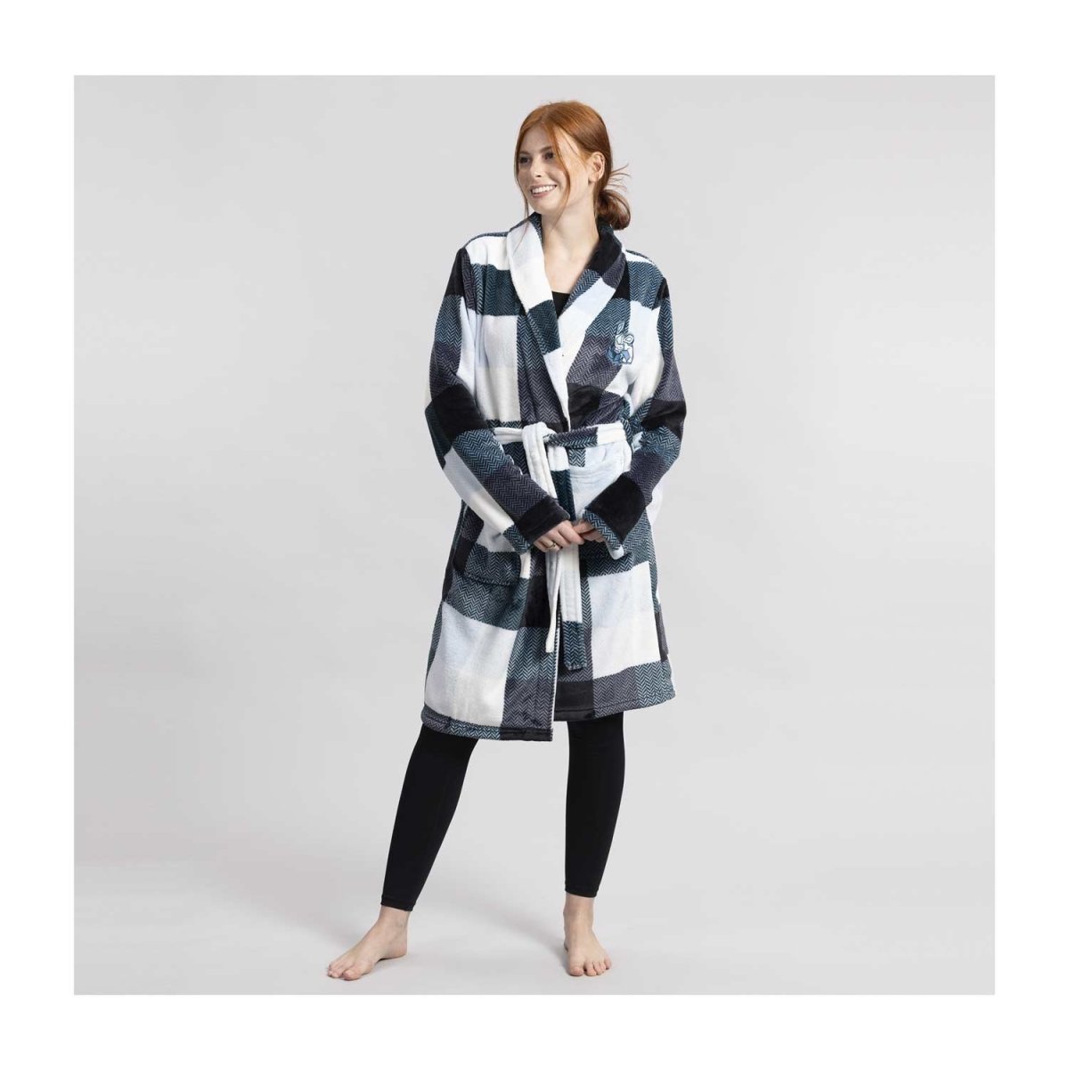 Glaceon Blue & Black Robe - Adult | Pokémon Center Official Site