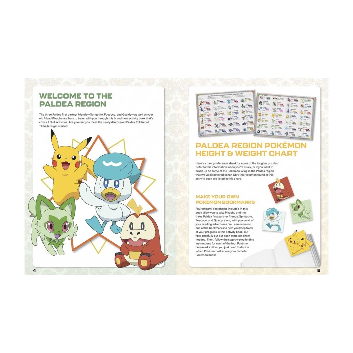 Pokémon: The Official Activity Book of the Paldea Region | Pokémon ...