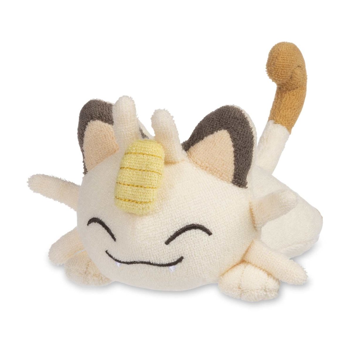 Meowth Pokémon Comfy Cuddlers Plush | Pokémon Center Canada Official Site
