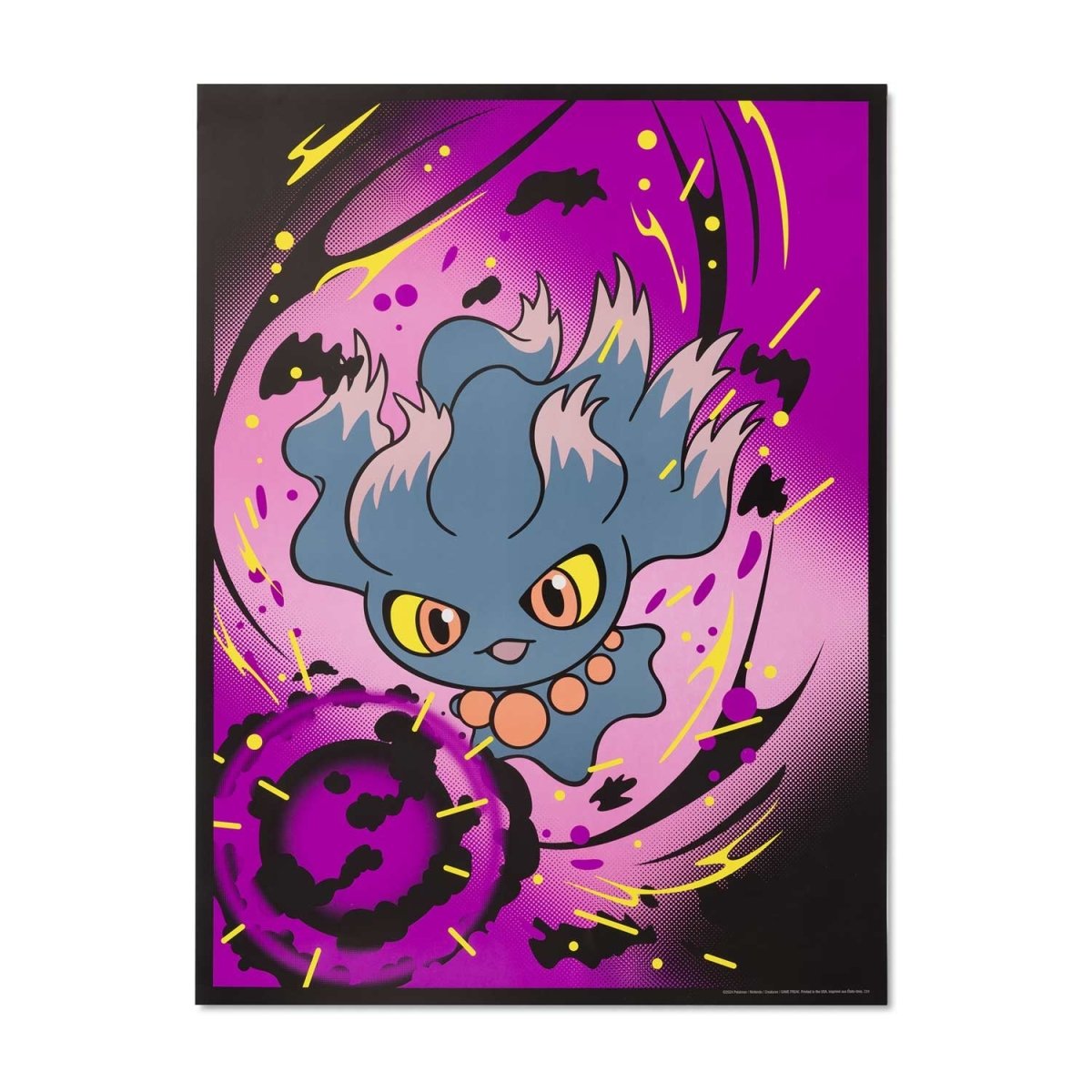 Misdreavus Midnight Shadows Blacklight Poster | Pokémon Center Official ...
